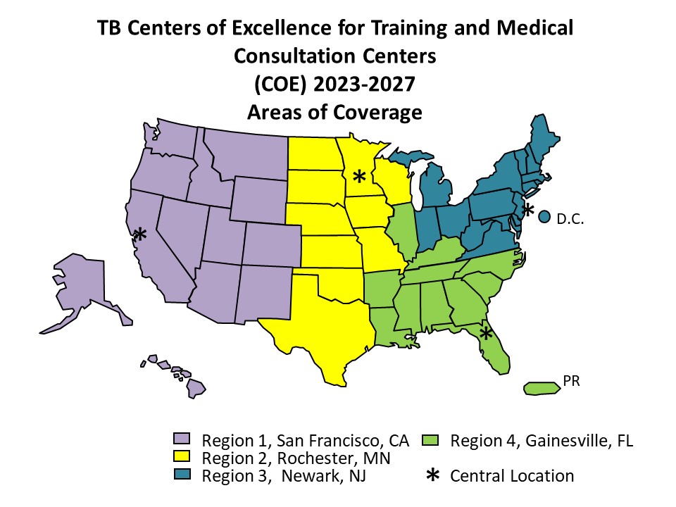 Tuberculosis Center of Excellence | Curry International Tuberculosis Center